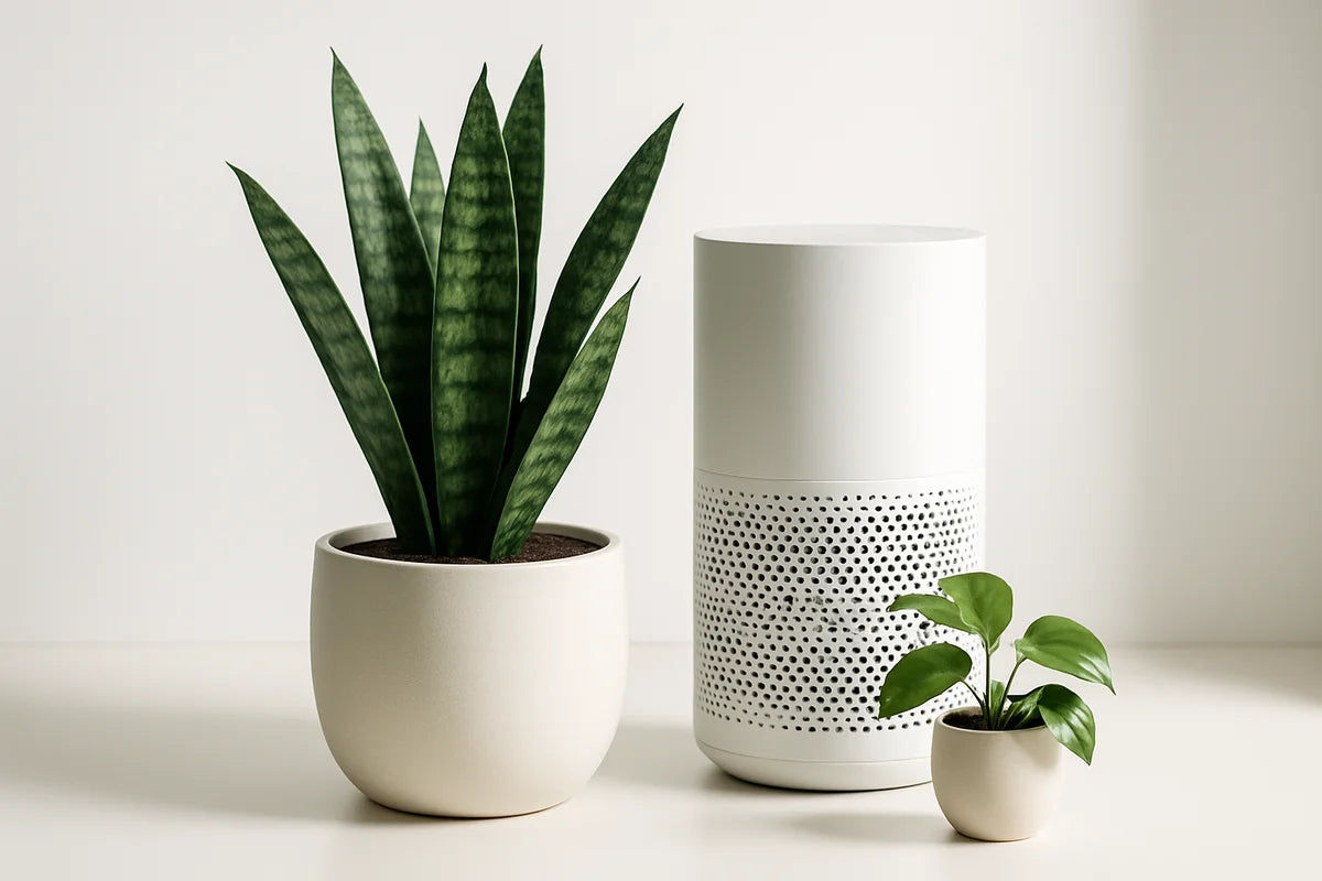 Low maintenance indoor greenery for air purification: easy plants that